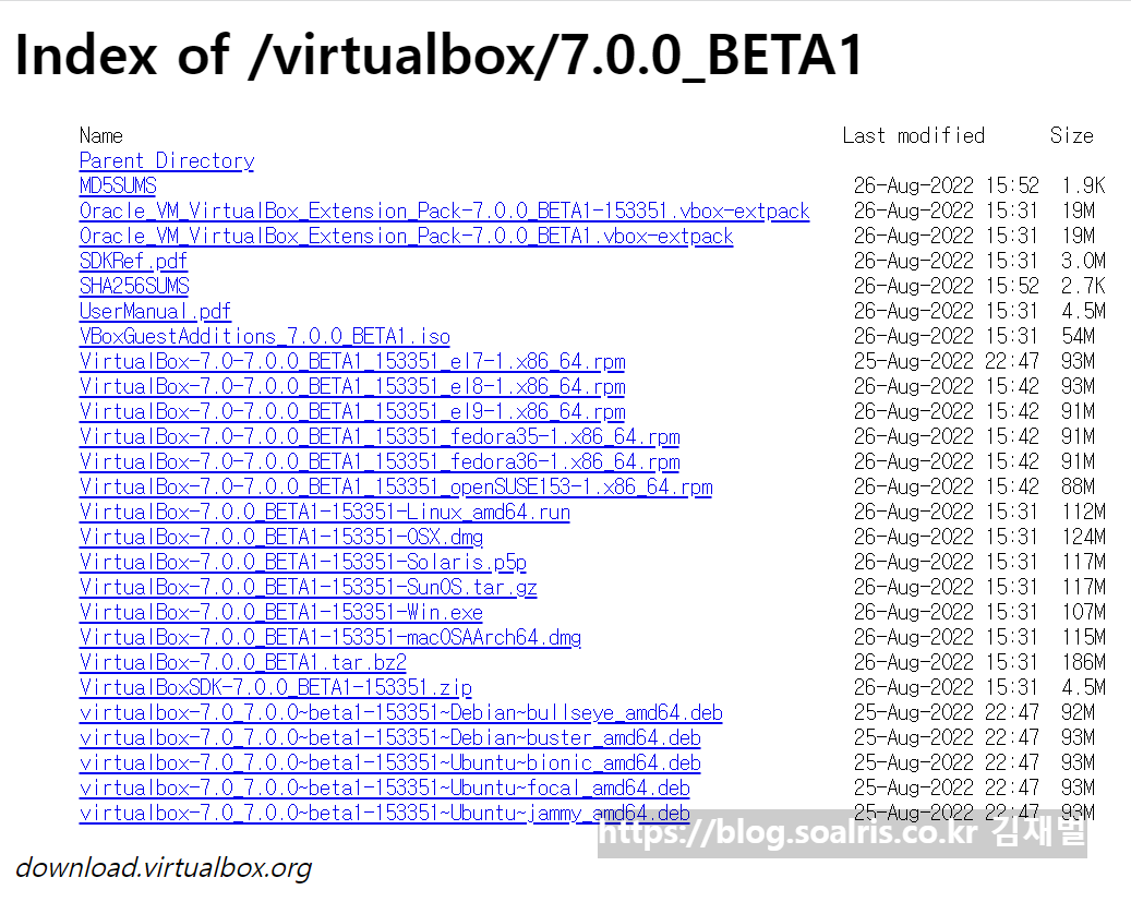 오라클 버추얼박스 (Oracle Virtualbox) 7.0 Beta 1 설치 및 기능 리뷰