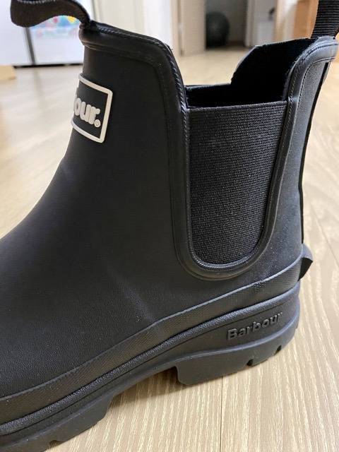 바버(Barbour) 레인부츠 솔직 후기와 스타일링 (남자, 발 사이즈 270 = UK8)