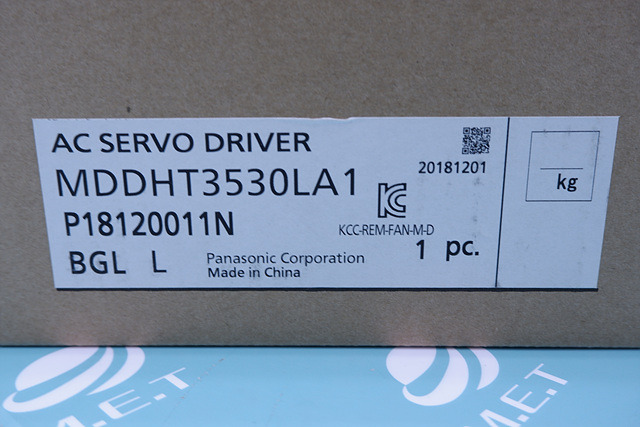 MDDHT3530LA1 [DRIVER] PANASONIC Linear Driver MDDHT3530LA1 ㈜엠이티 산업 자동화 ...