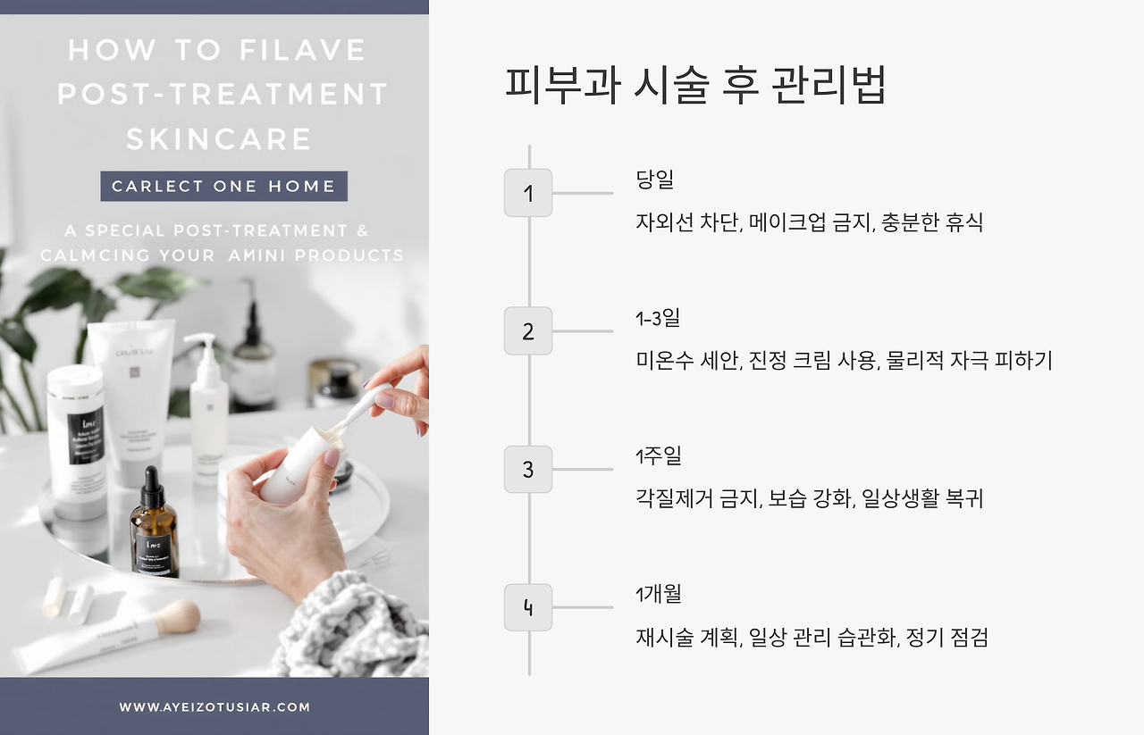 🌿 피부과 시술 종류 및 가격 비교 총정리