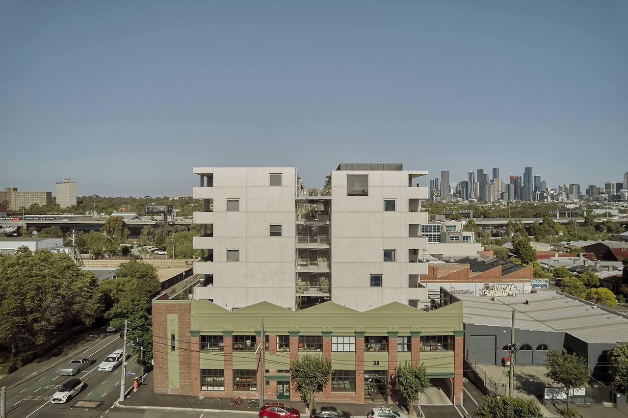 *지속가능한 아파트 [ Fieldwork ] 38 Albermarle Street Residential Building