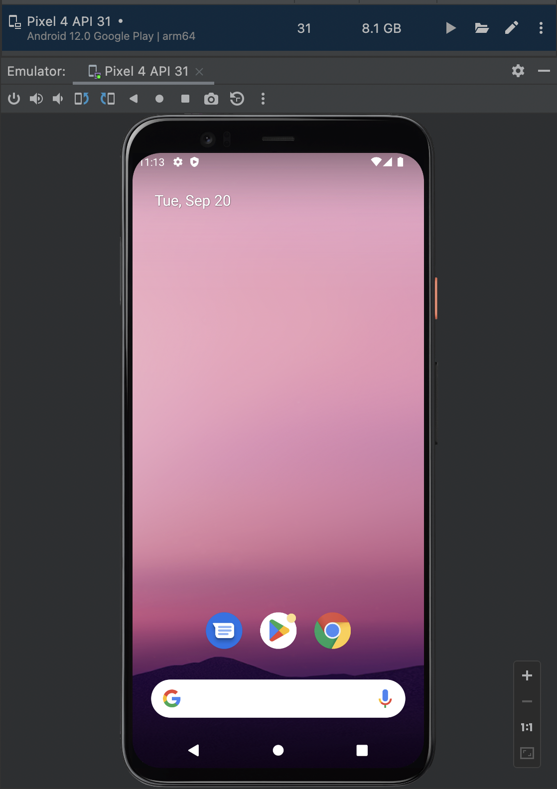 [android] - macos m2 android virtual device (emulator) 검은 화면 해결 방법