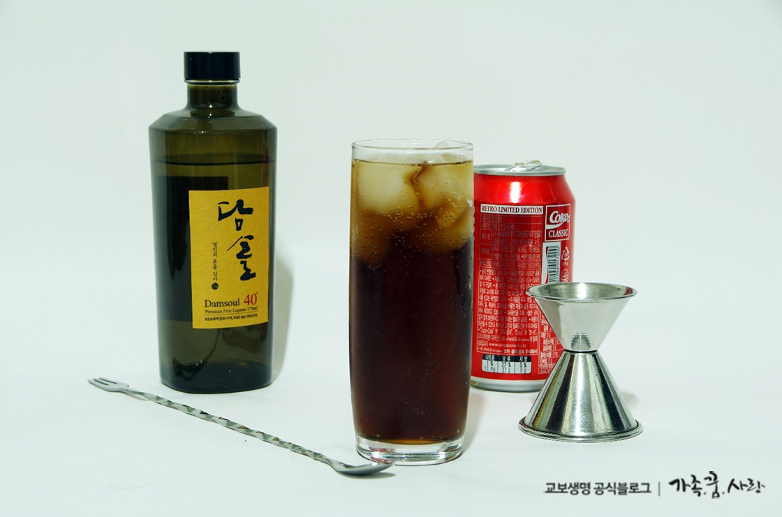 더운 여름 기운을 북돋워 줄 전통주 칵테일 만들기