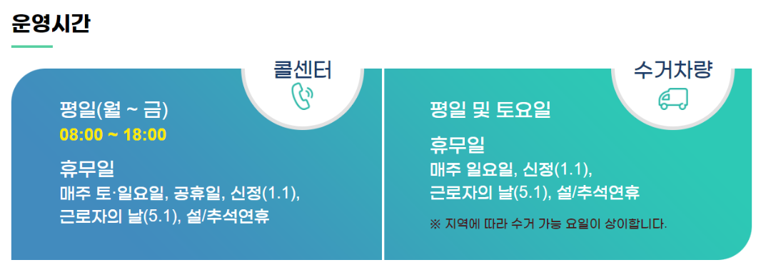 폐가전 무료 수거 오프라인 온라인 신청 방법 무상수거 품목 총 정리