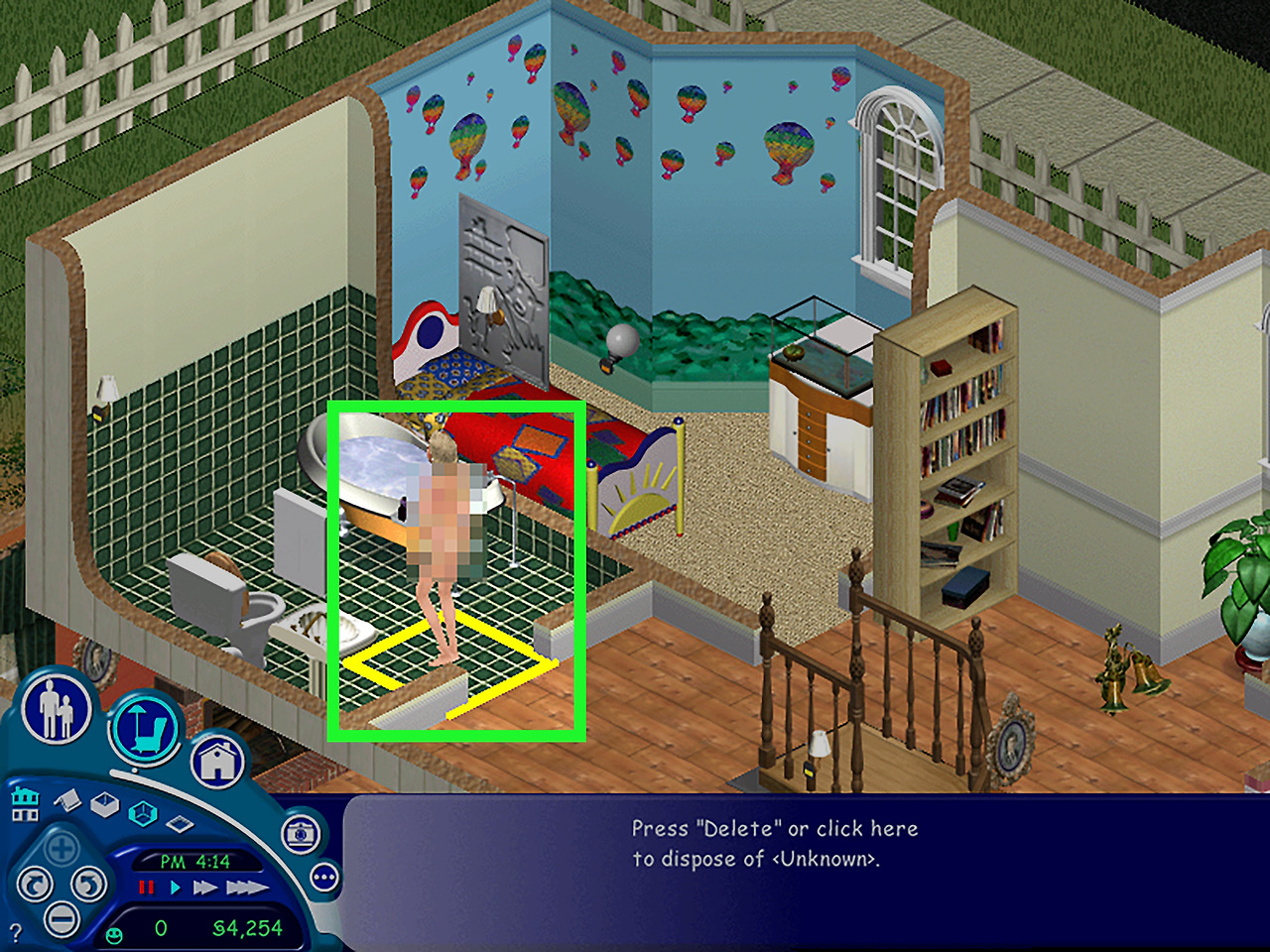 [심즈1] 모자이크 제거 패치 (모자이크 제거 핵) Sims 1 Mosaic patch