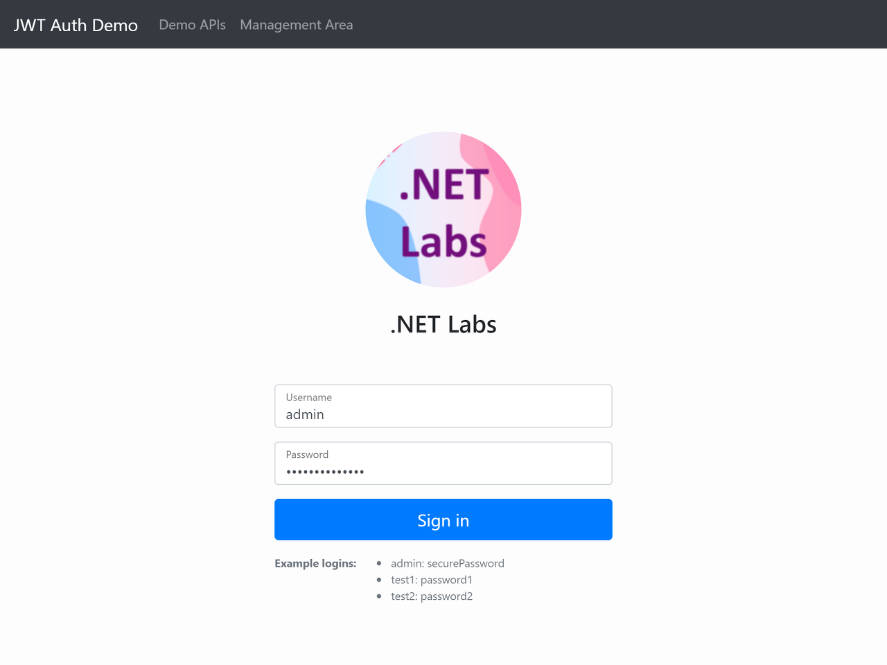 Jwt Auth 데모 Angular Asp Core 3 1 Or 5 0