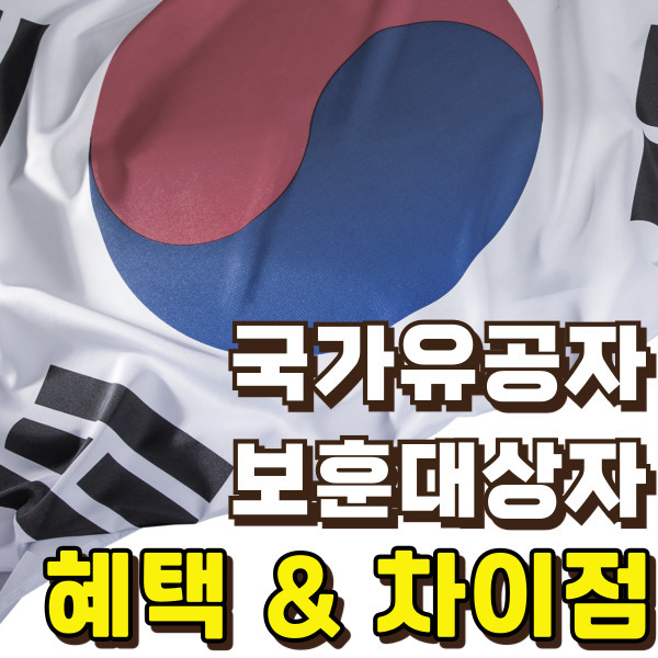 국가유공자 종류 및 보훈대상자 뜻 혜택 차이점 유족 보상금 공무원가산점 대중교통할인