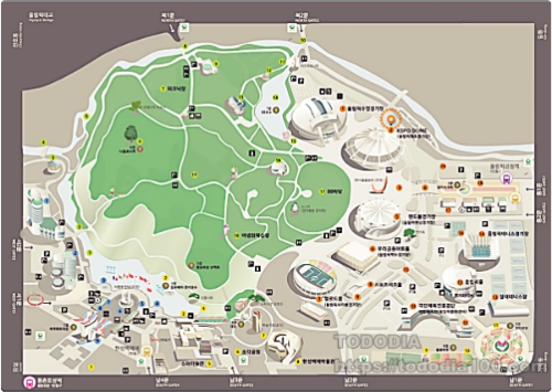 KSPO DOME (올림픽 체조 경기장) 좌석수와 좌석 시야 보기