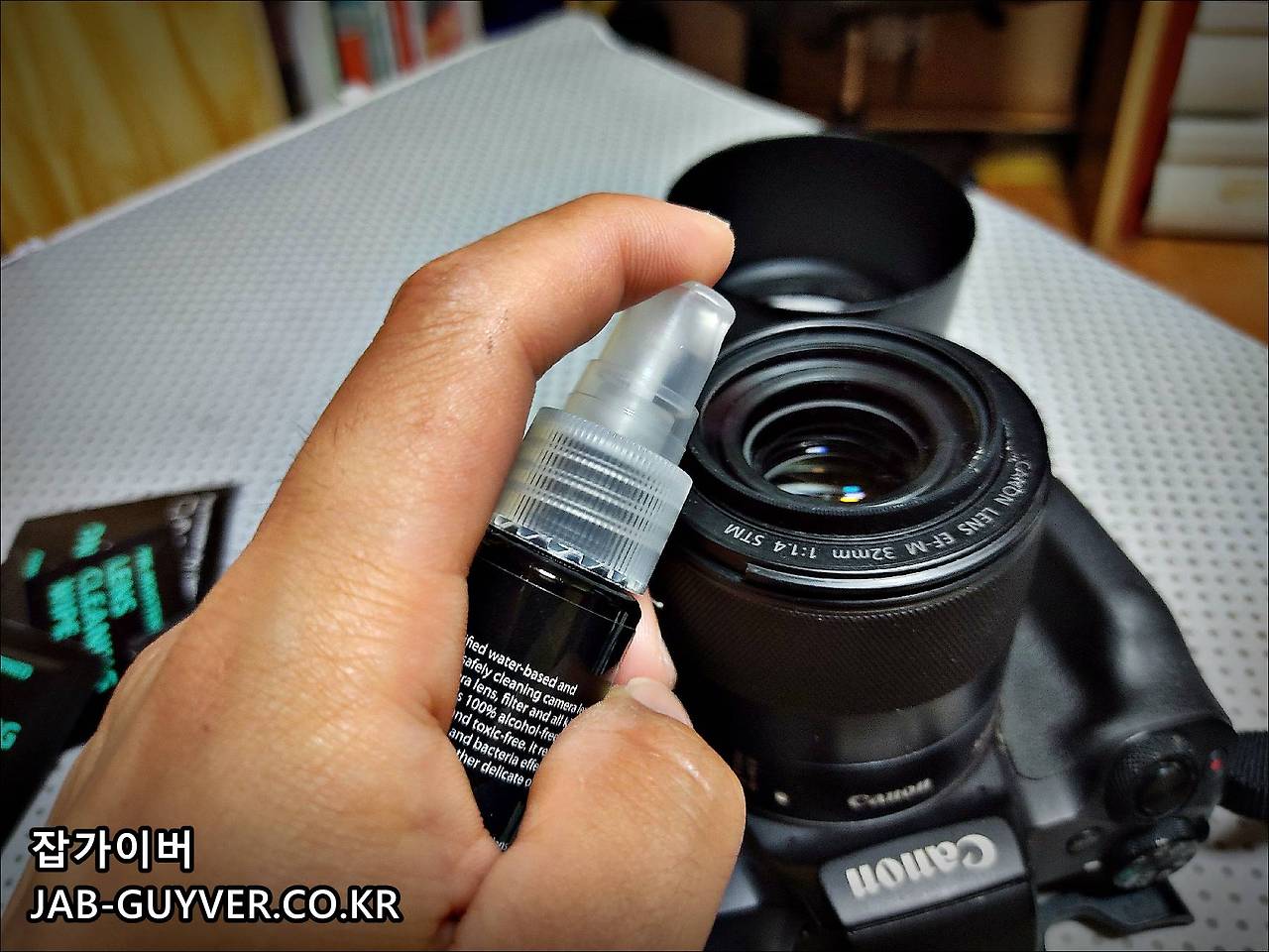 카메라 렌즈청소 및 보관방법- 미러리스 DSLR 이지클린 카메라 렌즈 클리닝 키트