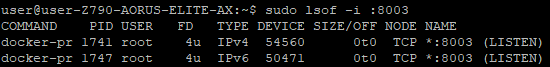 [docker] Error Response From Daemon Driver Failed Programming External