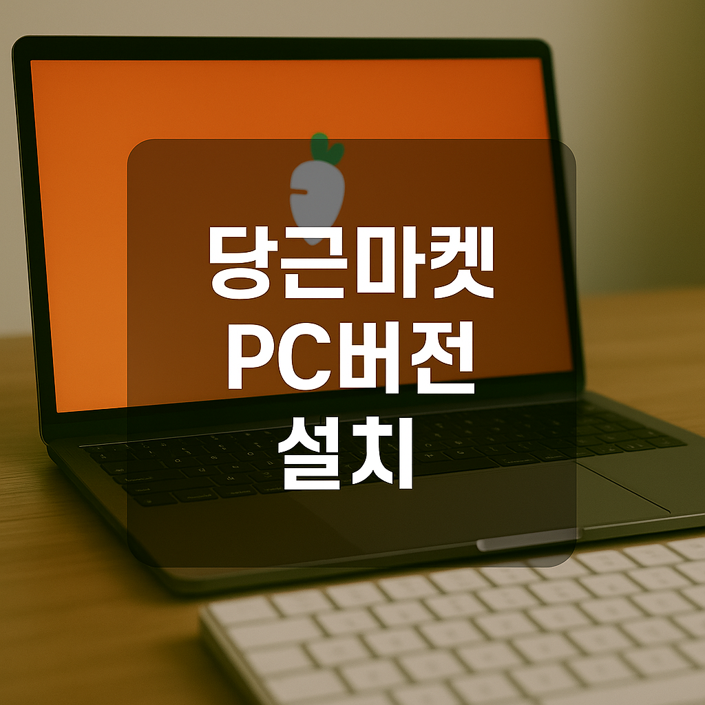 당근마켓 Pc버전 다운로드 및 설치법｜에뮬레이터로 사용하는 방법 총정리