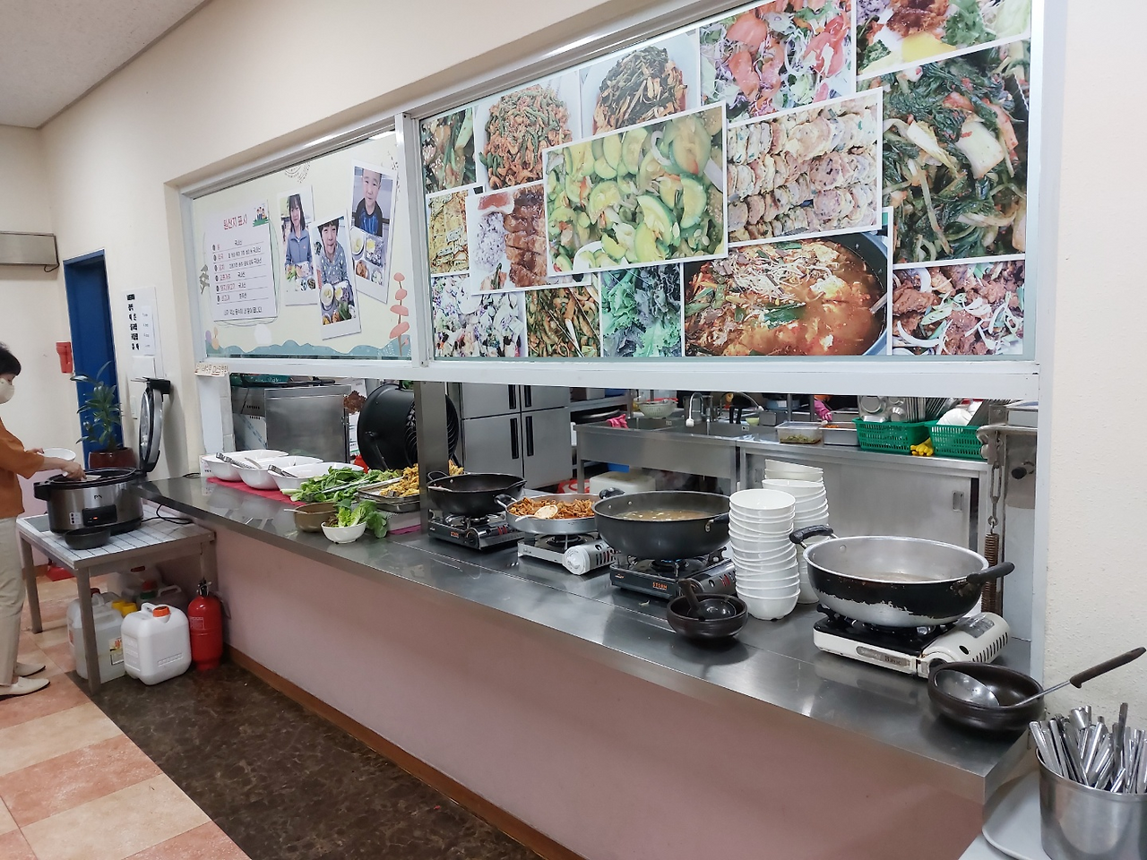 구리시 맛집 구리 인창도서관 3층 식당 가성비 쩌는 한식뷔페