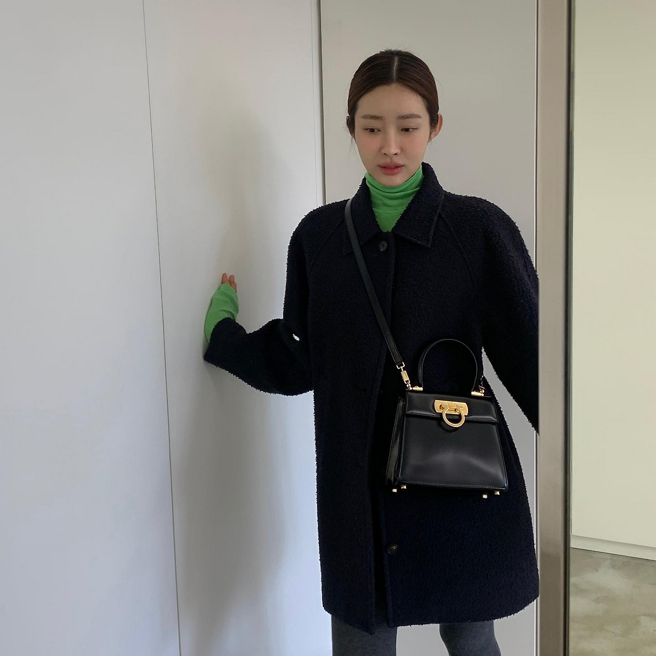 차정원 가방 페라가모 아이코닉 탑 핸들 백 Ferragamo Iconic Top Handle Feat 페라가모 켈리백