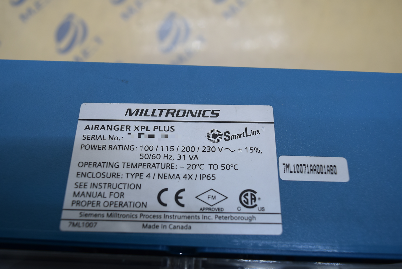 MILLTRONICS AIRANGER XPL PLUS TRANSMITTER 산업용 자동화 장비 수리 (주)엠이티