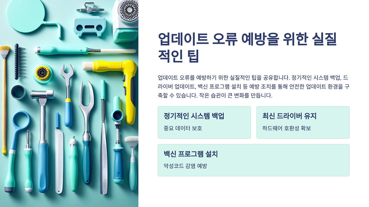 윈도우 업데이트 오류 코드별 원인과 해결법 총정리 일산컴퓨터수리