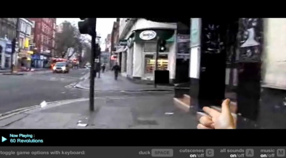 손가락총게임 - TOON CRISIS - 블랙플래시게임