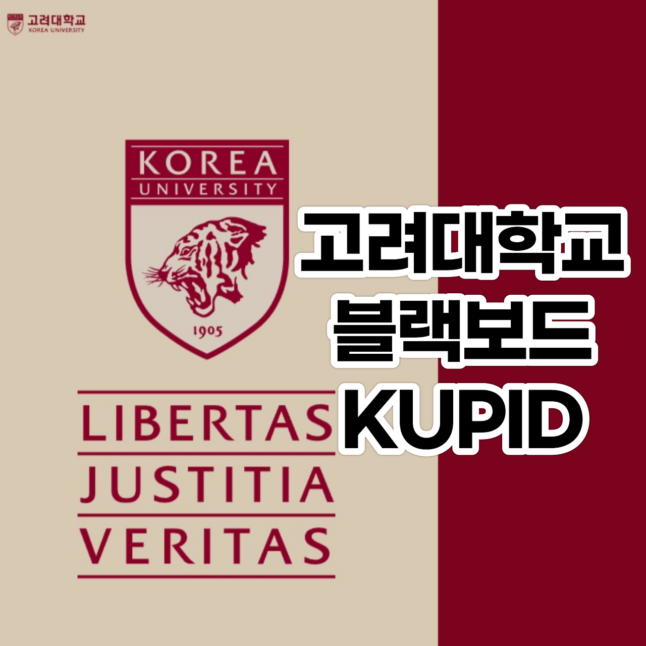 고려대학교 블랙보드 쉽게 접속하시면 됩니다.