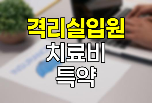 Kb손해보험 격리실입원 음압일반 치료비 특약 분석 메모리유