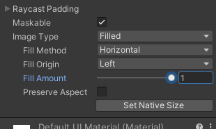 [UNITY] FillAmount를 사용하여 체력바(HP/MP) 만들기