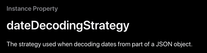 [Swift] JSON Encoding / Decoding