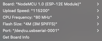 ESP8266MOD LED 제어