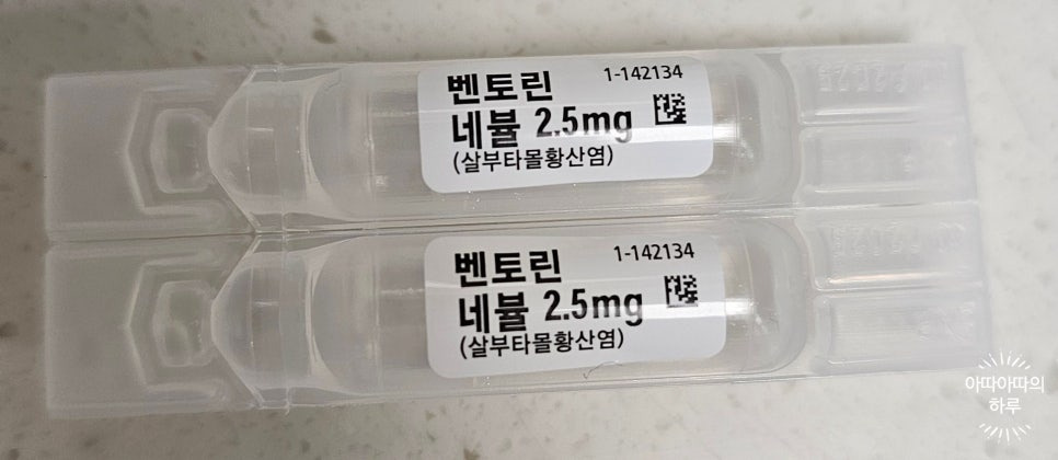 Nebulizer 흡입제 종류와 사용 순서 주의사항