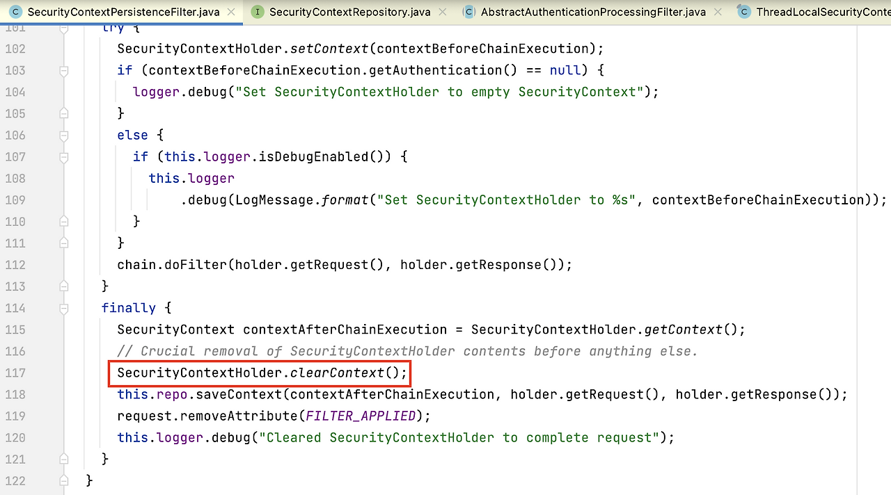 [Spring Security5] SecurityContext에 가졌던 작은 오해 :: 안 주면 훔칩니다