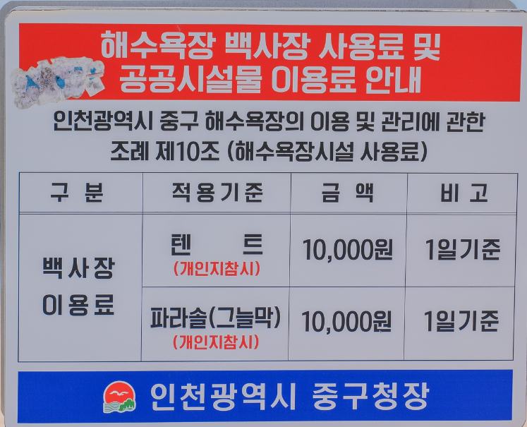 왕산해수욕장의 모든 것 총정리인천 해수욕장 추천 인천 가볼만한 곳맛집 주차장 캠핑장 추천