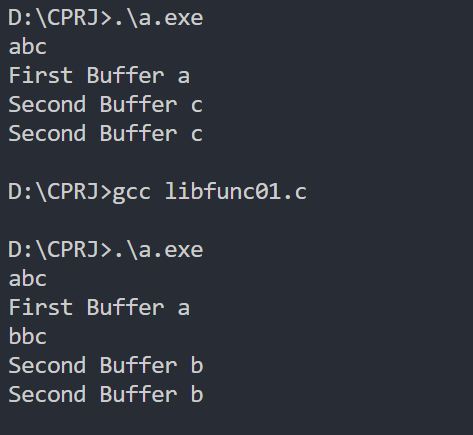 C언어 | 표준 입출력 함수 getchar,getch,scanf, putchar,putch,printf