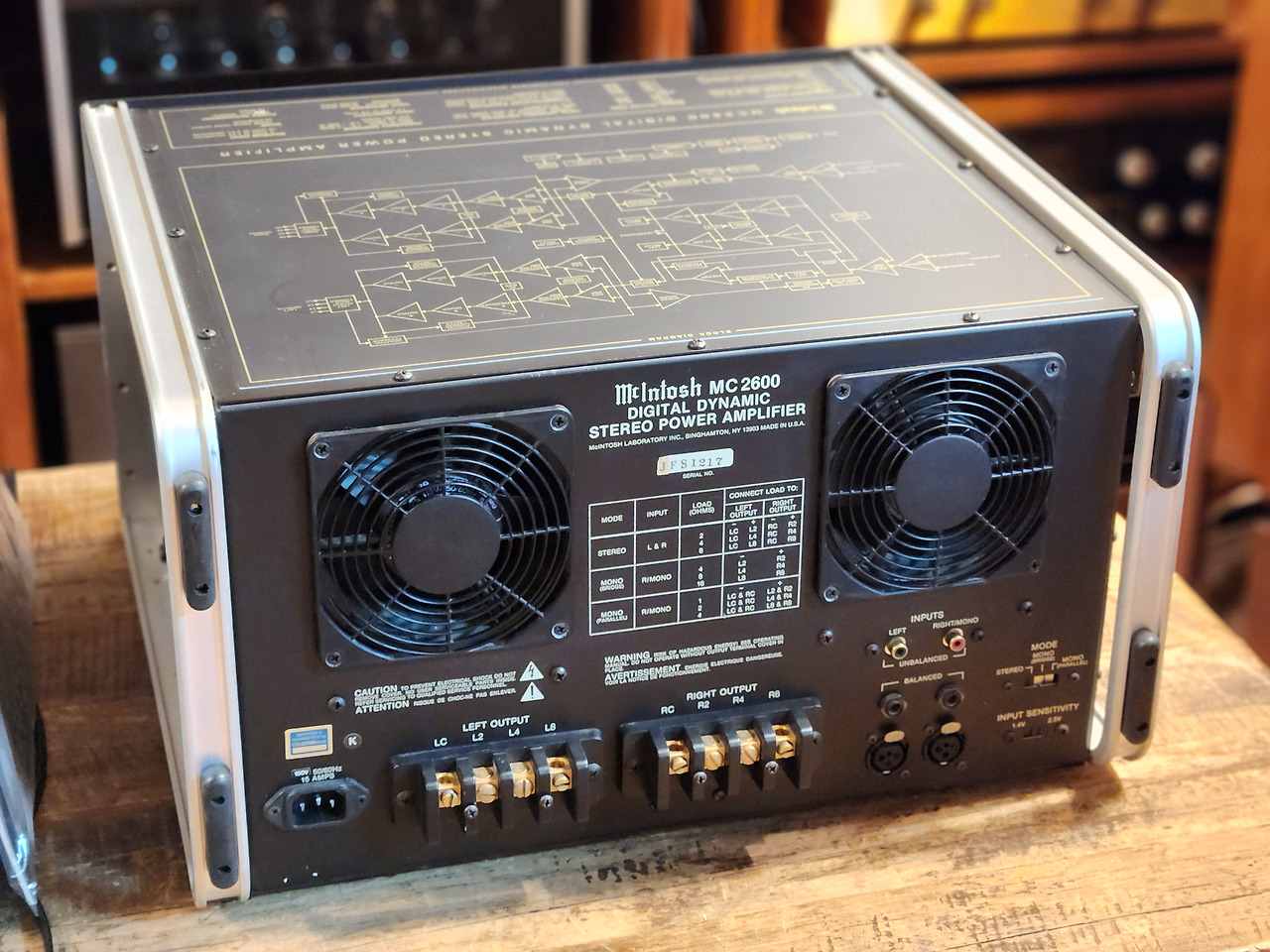 Mcintosh 맥킨토시 베스트셀러 Mc2600 파워엠프 입니다 극극상품 100v전용 토요주미차폐트렌스 3k포함 Stock Out