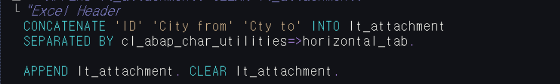 ABAP - 메일 전송 Function 'SO_NEW_DOCUMENT_ATT_SEND_API1' - real-hustle