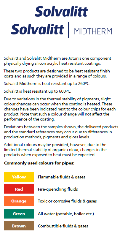 Silicone Type 도료 색상