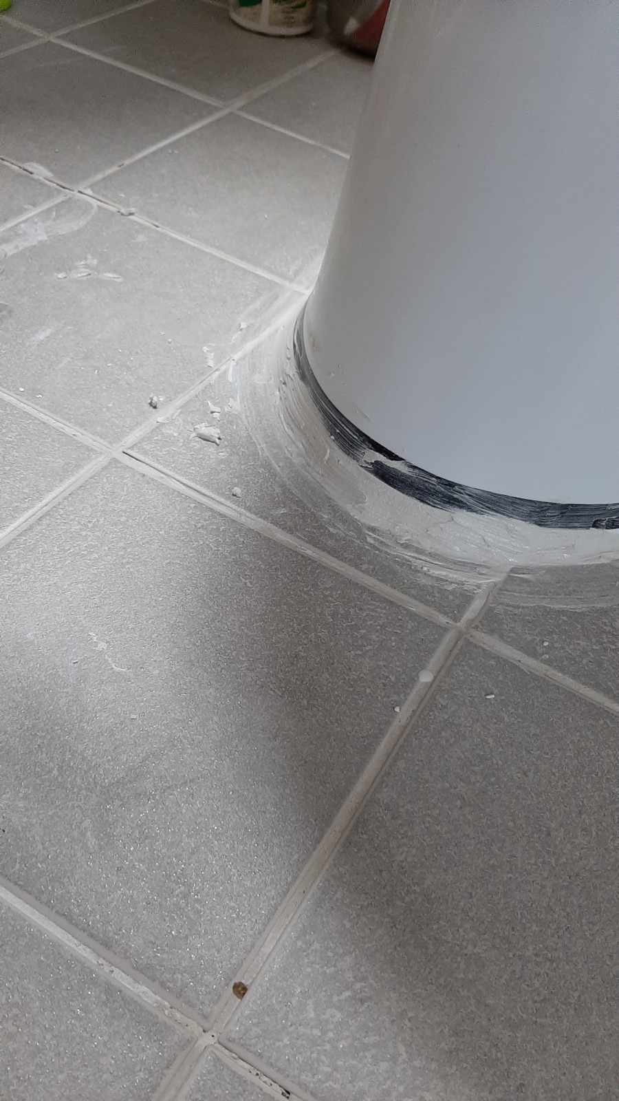 욕실 화장실 변기 백시멘트 보수 작업 간단하게 셀프시공 Diy