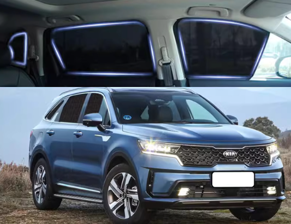 으랏차차스토어 :: 20-23 4세대 쏘렌토 MQ4 썬쉐이드 햇빛가리개 6PCS 자외선차단 사생활 보호 튜닝 악세사리 사계절