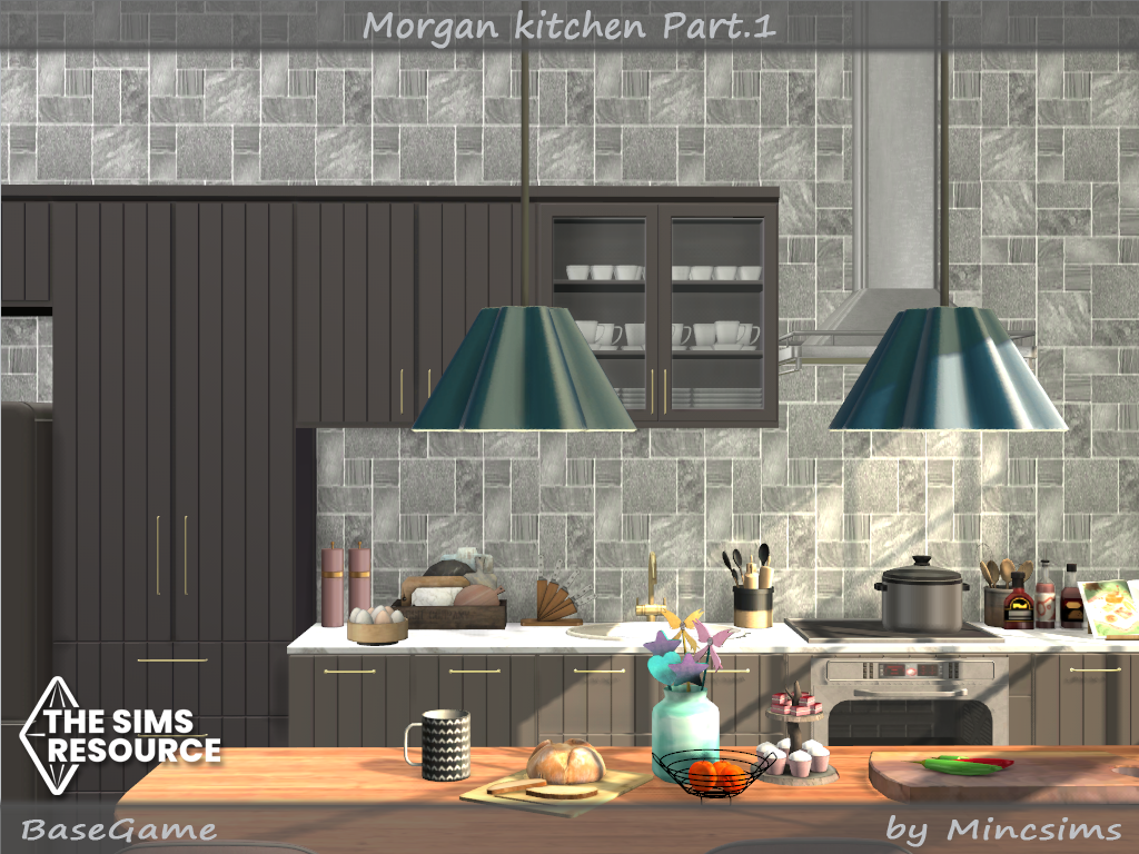 Morgan Kitchen Set — MINCSIMS