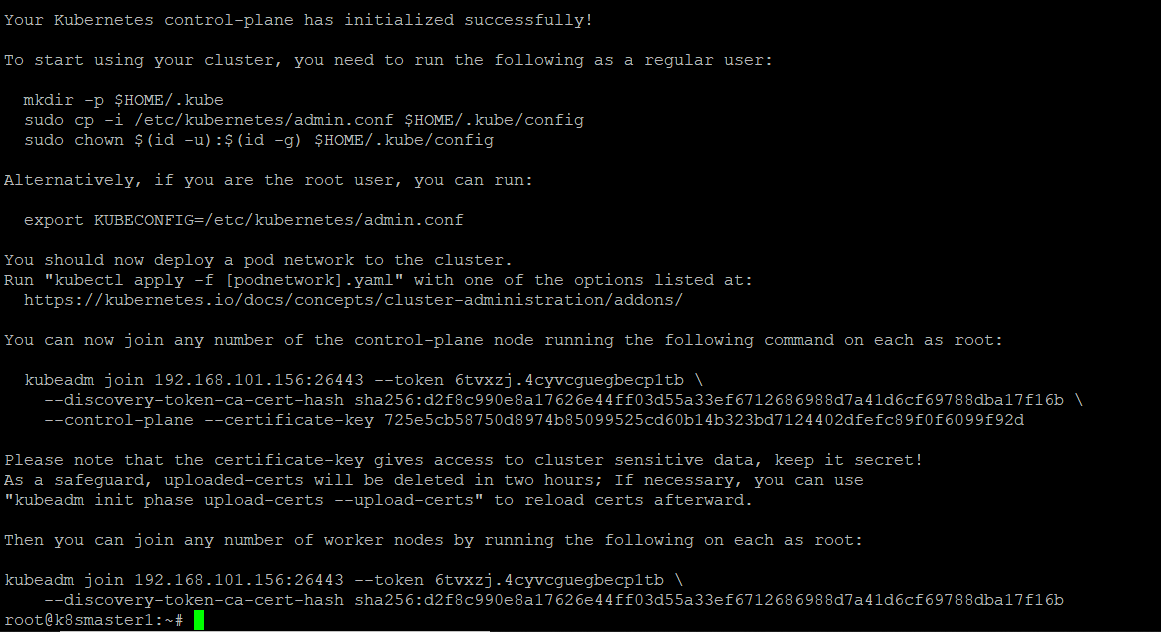 kubernetes multi master node (control plane) 구성