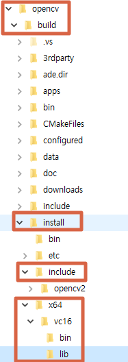 OpenCV 설치 및 빌드하기 (window버젼)