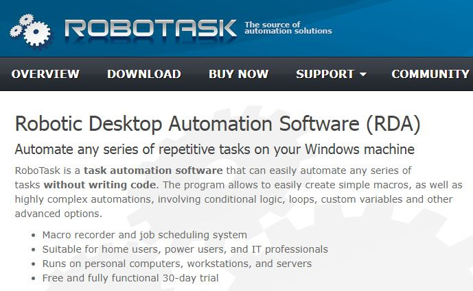 Robotask (매크로 프로그램) 9.8 업데이트