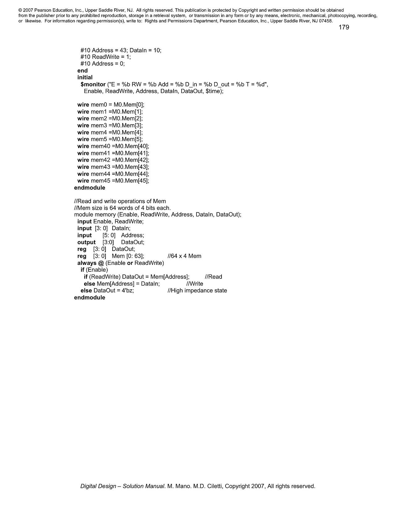 Solution manual to Digital Logic And Computer Design by M. Morris Mano ...