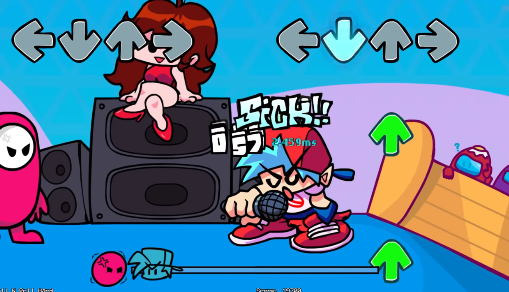 프나펌 폴가이즈 모드 다운로드 - FNF vs Fall Guys