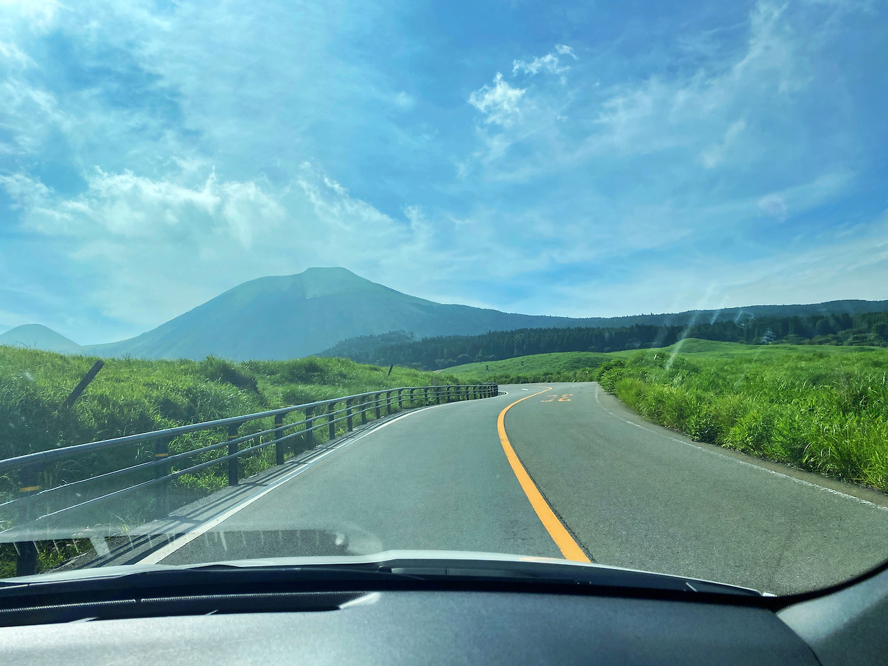 티스도리닷컴 후쿠오카福剛 아소산阿蘇山 여행기 5 숙소 아소산阿蘇山 가는 길