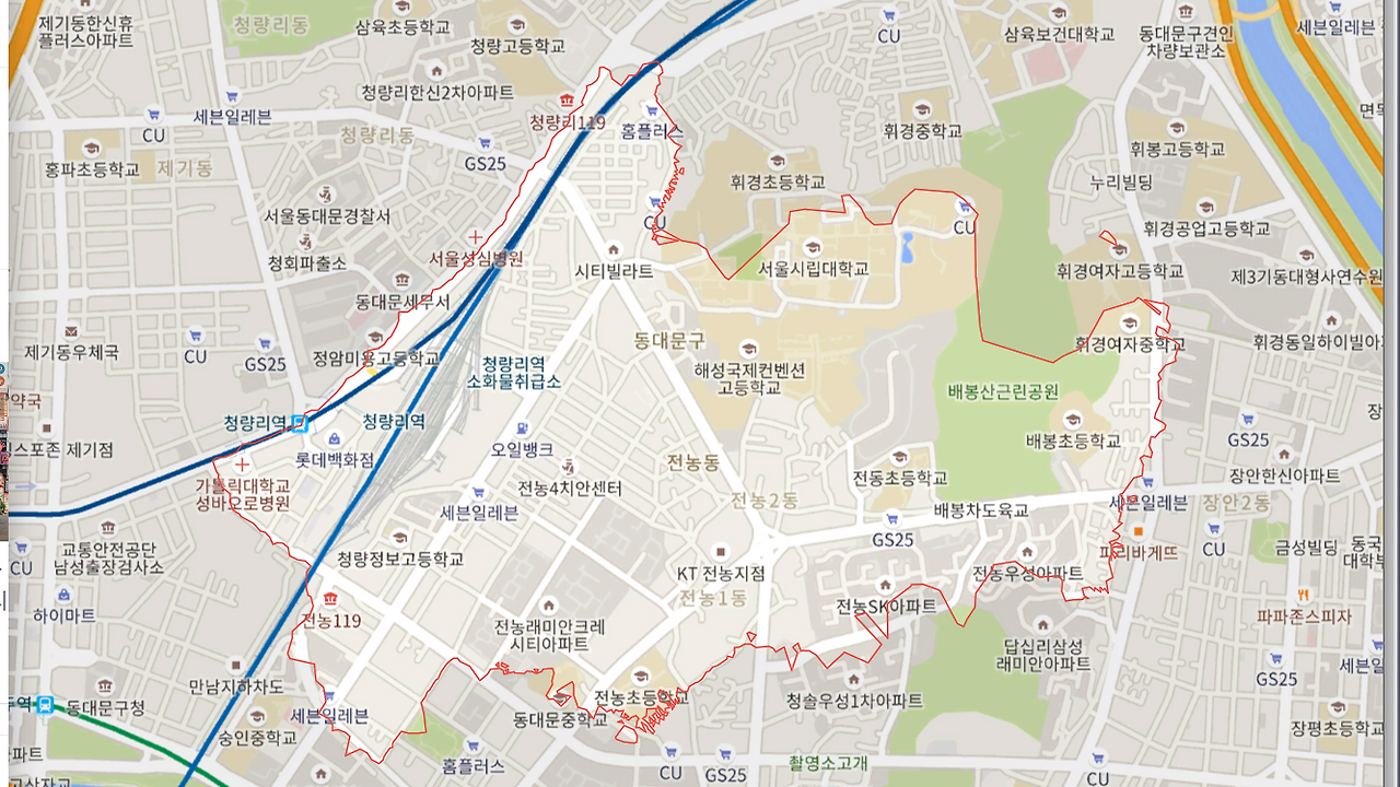 서울 동대문구 로또명당 로또 1등 2등 당첨 판매점 위치전농동 휘경1동 용두동 장안동 신설동 등 복권 정보