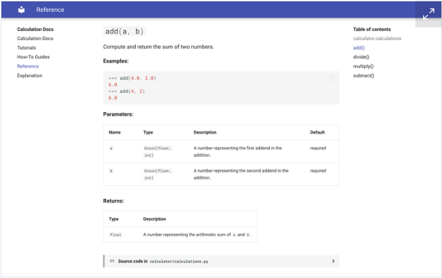 MkDocs를 사용하여 Python 프로젝트 문서 작성