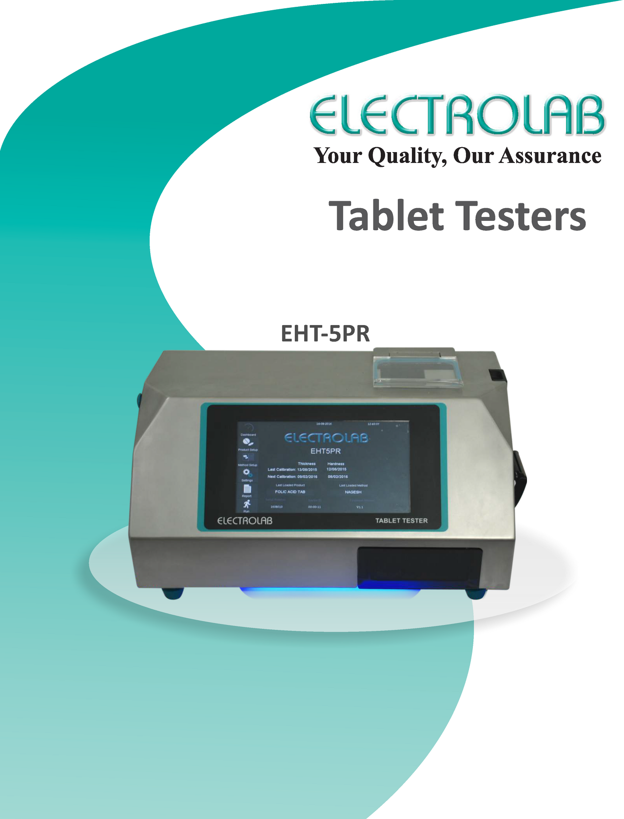 5 parameter Tablet Tester (EHT-5PR) 경도측정기