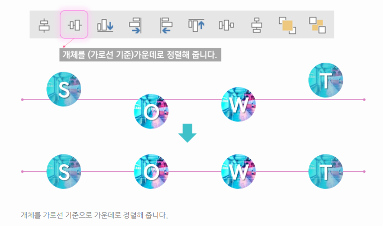 Ppt 도형 및 개체 정렬 맞춤방법 빠르게 작업하는 꿀팁
