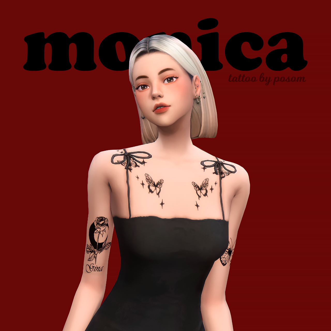 [SS] MONICA - Tattoo by Posom ( 포솜님 ) 🖤
