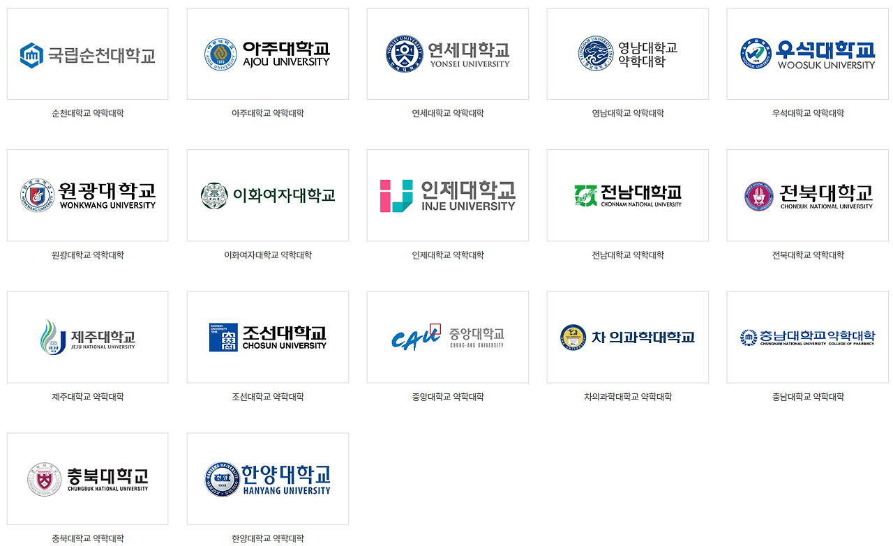 약대 순위 2024 전국 37개 약학대학 백분위등급컷 총정리 지역별 포함