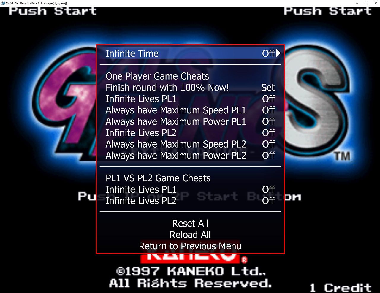 정신과시간의방 :: [MAME][Cheat] 마메 치트 사용법