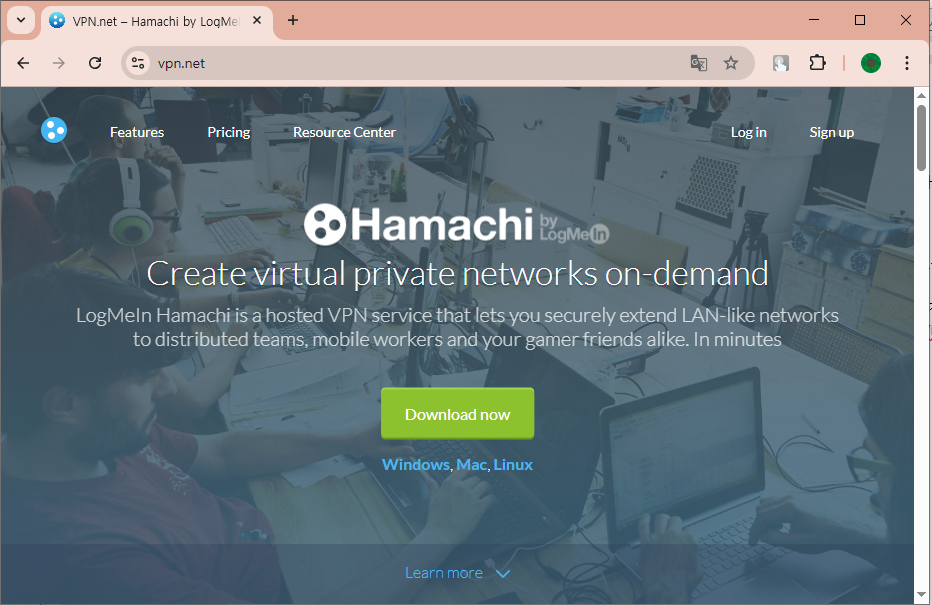 하마치(Hamachi) VPN 설치 및 활용법