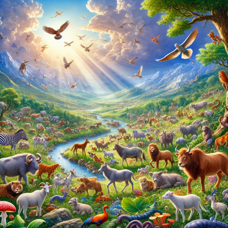 창세기 1장 24절 / Genesis Chapter 1 Verse 24